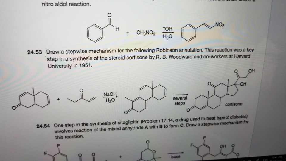 Solved nitro aldol reaction. NO2 "ОН H20 + CH3NO2 Draw a | Chegg.com