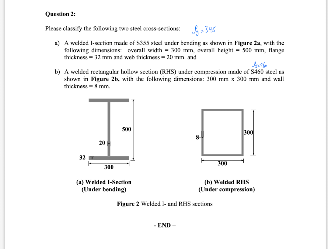 Solved Question 2:Please classify the following two steel | Chegg.com