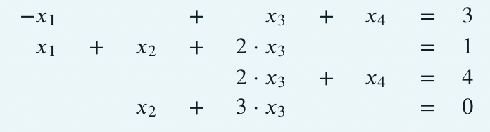 Solved Use gaussian elimination and back substitution to | Chegg.com