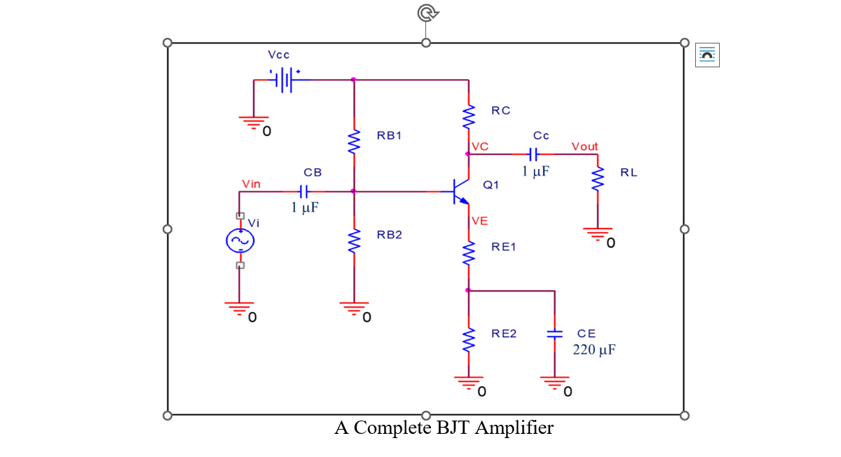 Solved 1 1Objective: To design BJT amplifier according to | Chegg.com