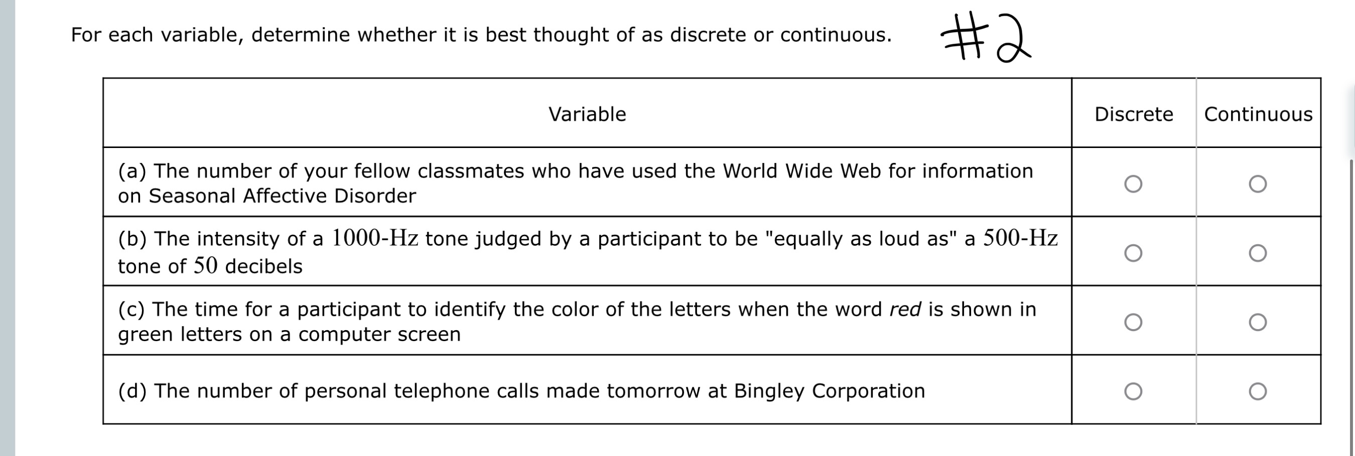 Solved \r\n\r\n\r\nThe following is a list of 12 | Chegg.com