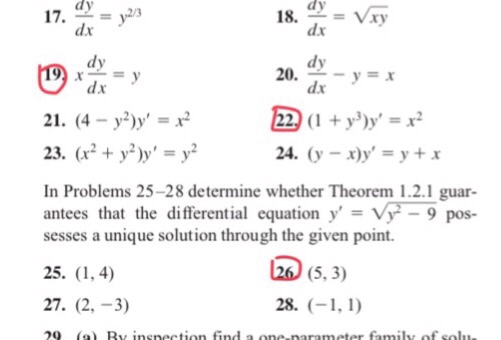 Solved In Problems 17-24 determine a region of the xy-plane | Chegg.com