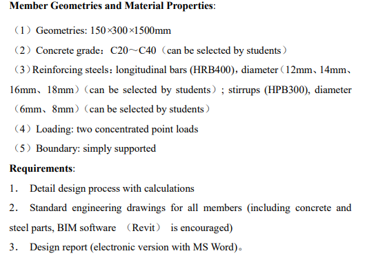 Solved Member Geometries and Material Properties: (1) | Chegg.com