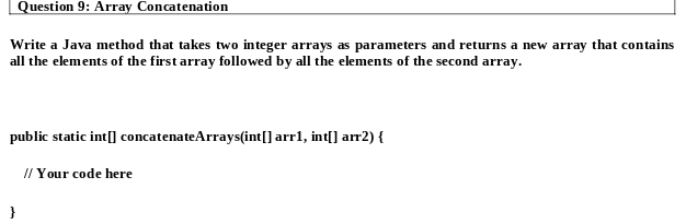 Solved Question 8 Element At Even Indexes Write A Java 