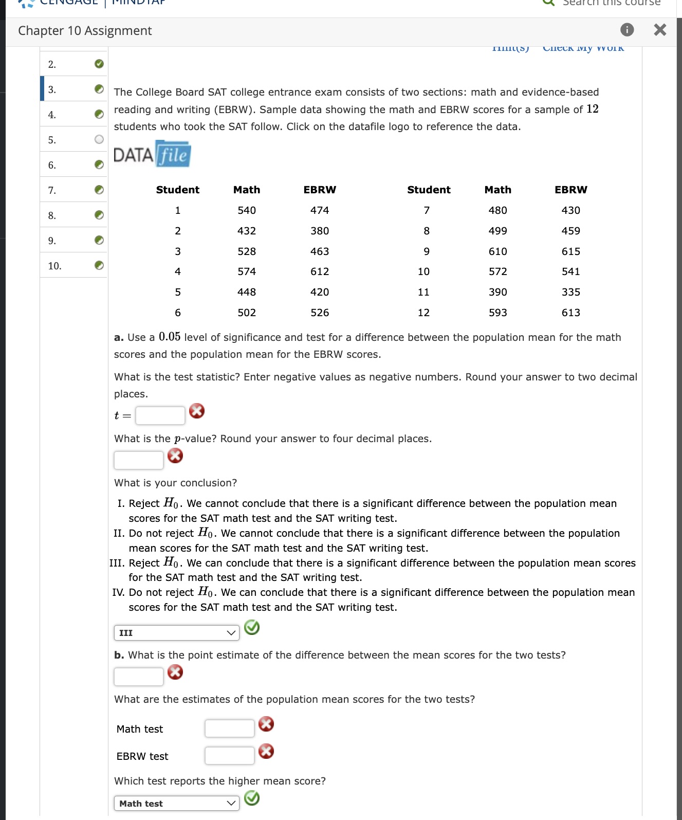 Solved The College Board SAT college entrance exam consists | Chegg.com Solved The College Board SAT college entrance exam consists | Chegg.com