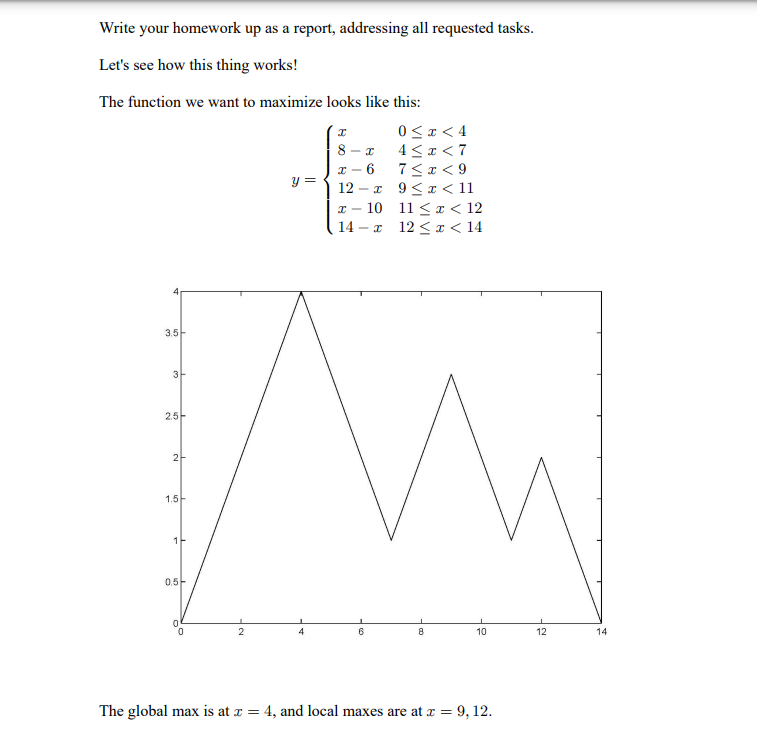 Write your homework up as a report, addressing all | Chegg.com