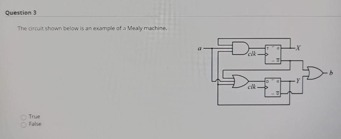 Solved Question 1 Consider the following logic circuit: -X | Chegg.com
