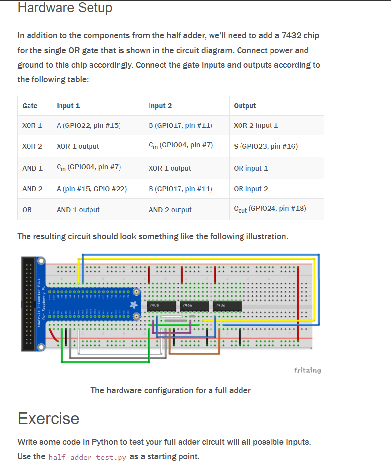 Solved Full Adders A full adder is a circuit that adds two | Chegg.com