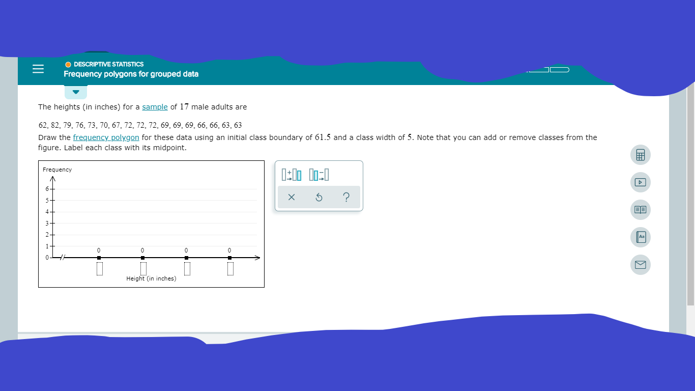 Solved ODESCRIPTIVE STATISTICS Frequency polygons for | Chegg.com