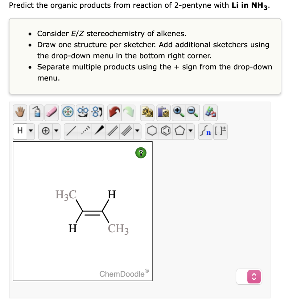 Solved - Consider E/Z stereochemistry of alkenes. - Draw one | Chegg.com