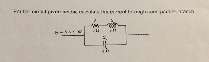 Solved For the circuit given below, calculate the current | Chegg.com