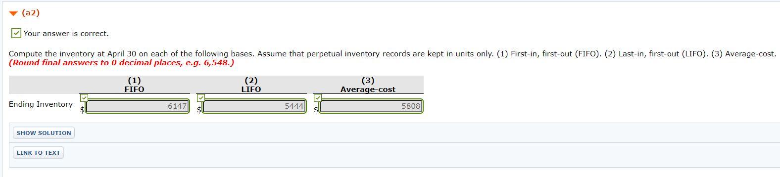 Solved Problem 8-04 (Part Level Submission) Vaughn Company's | Chegg.com