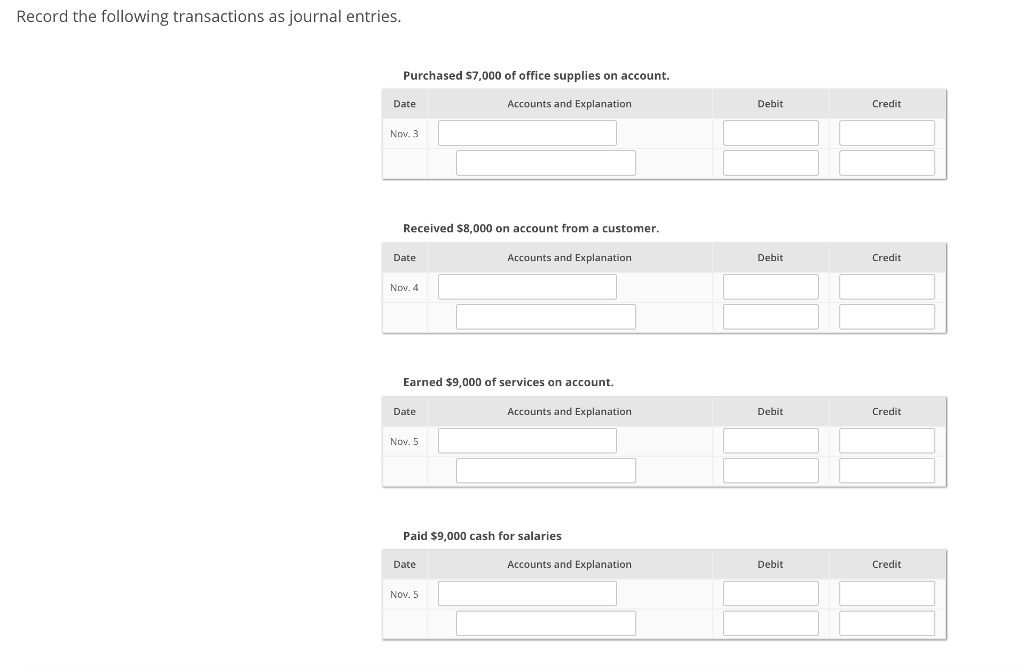 Solved Review the transactions and determine the accounts, | Chegg.com Solved Review the transactions and determine the accounts, | Chegg.com