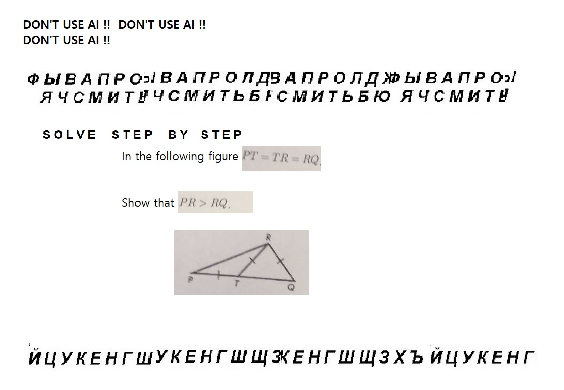 Solved DON'T USE AI !! DON'T USE AI !! DON'T USE AI !! | Chegg.com