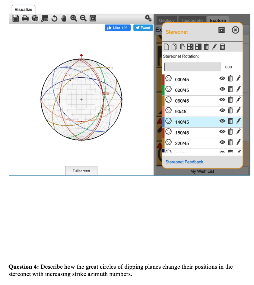 Solved Visualize 20 Geology Topography Explore Like 126 y | Chegg.com