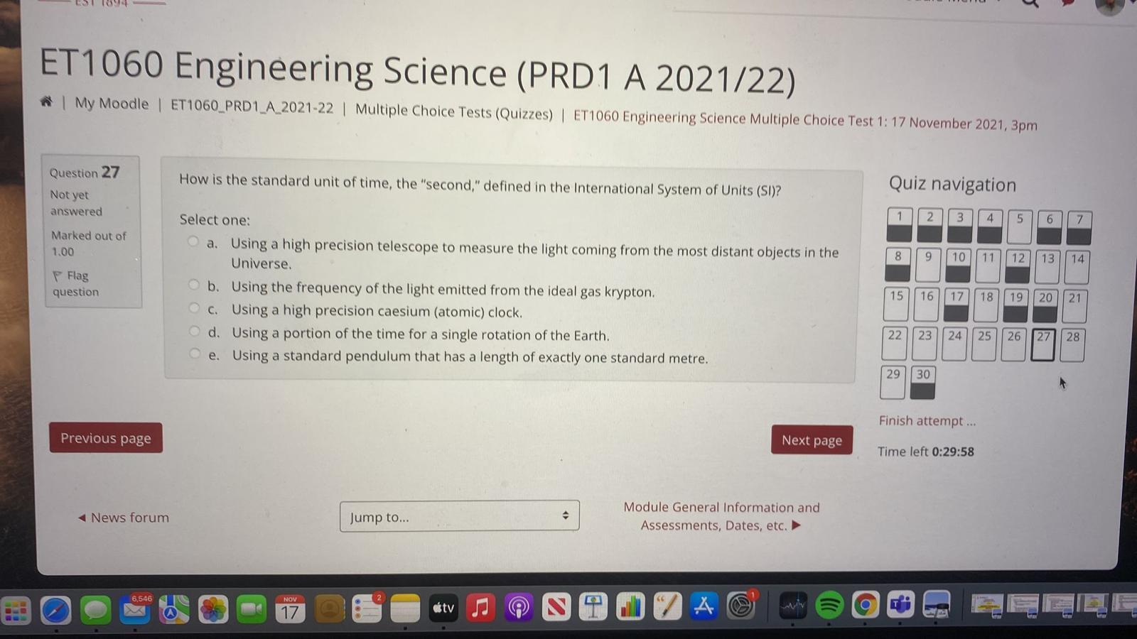Solved EST 1894 — ET1060 Engineering Science (PRD1 A | Chegg.com