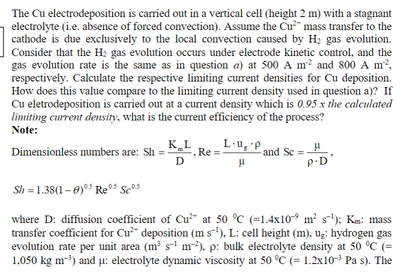 Solved Copper electrorefining is a major industrial | Chegg.com