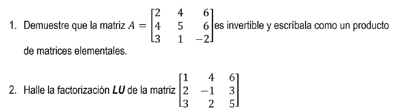 Solved 1. Demonstrate that matrix A is ivertible matrix and | Chegg.com