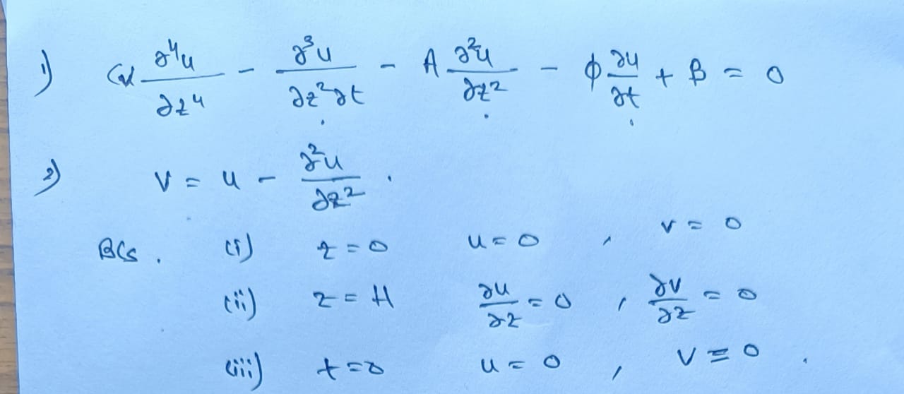 The Given Partial Differential Equation Pde Is A