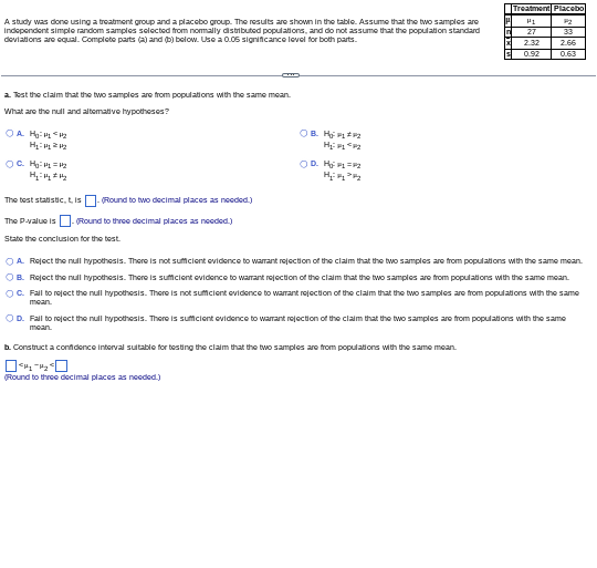 Solved A study was conducted to measure the effectiveness of | Chegg.com