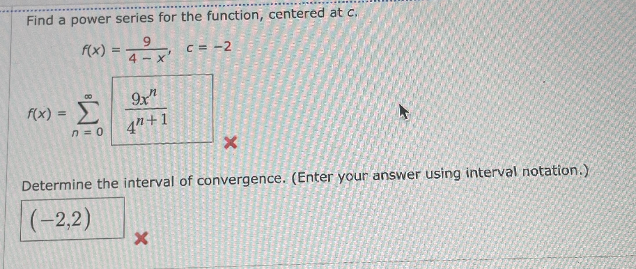Solved Find a power series for the function, centered at | Chegg.com