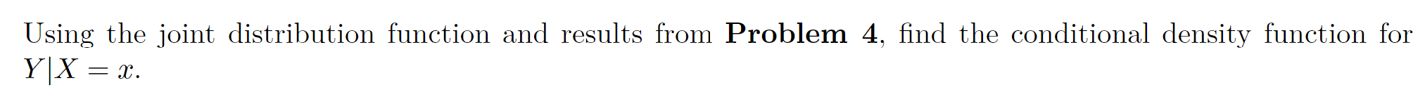 Solved Using the joint distribution function and results | Chegg.com