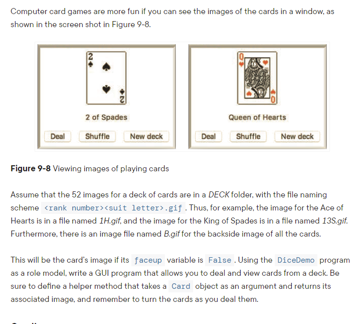 Solved Assume that the 52 images for a deck of cards are | Chegg.com
