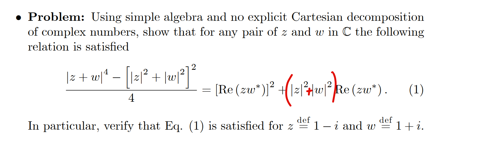 Solved - Problem: Using simple algebra and no explicit | Chegg.com