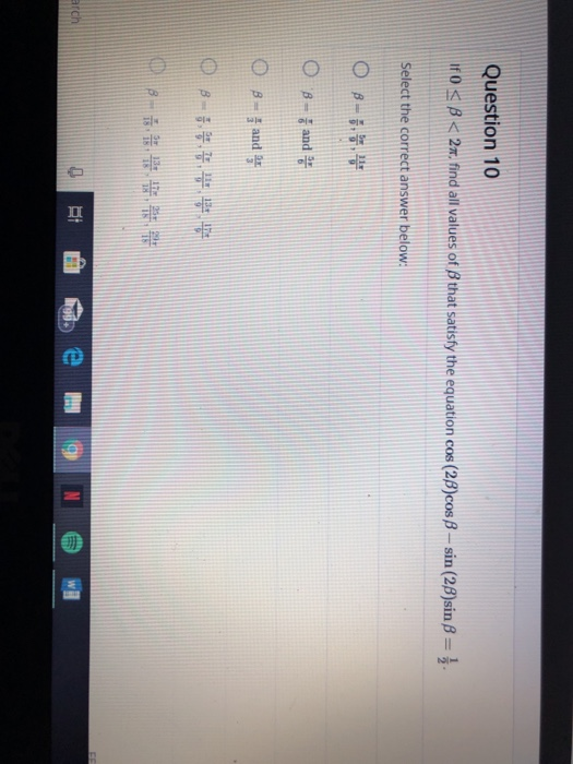 Solved Question 10 f 0