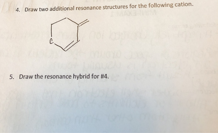 Solved Draw two additional resonance structures for the | Chegg.com