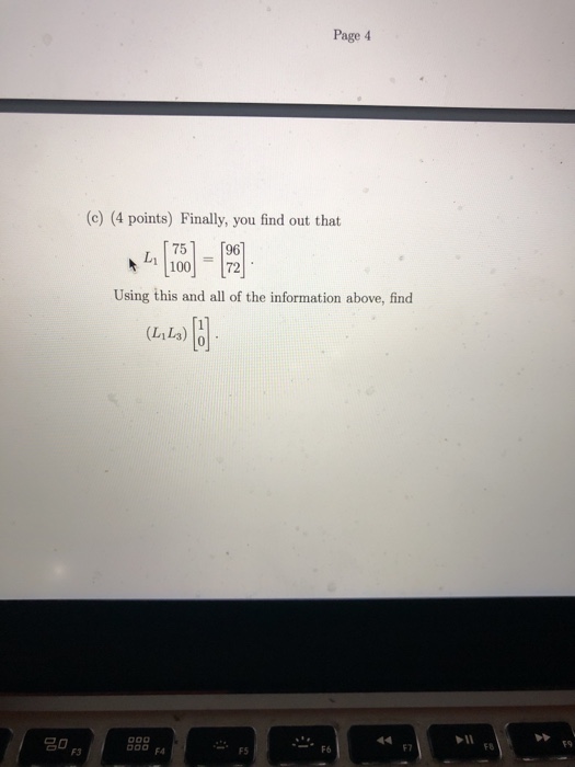 Solved 2. (10 points) Your are given that L1, L2 and La are | Chegg.com