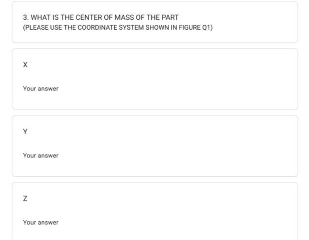 Solved Q1 BUILD THIS PART IN SOLIDWORKS UNIT MMGS, ANSWER in | Chegg.com