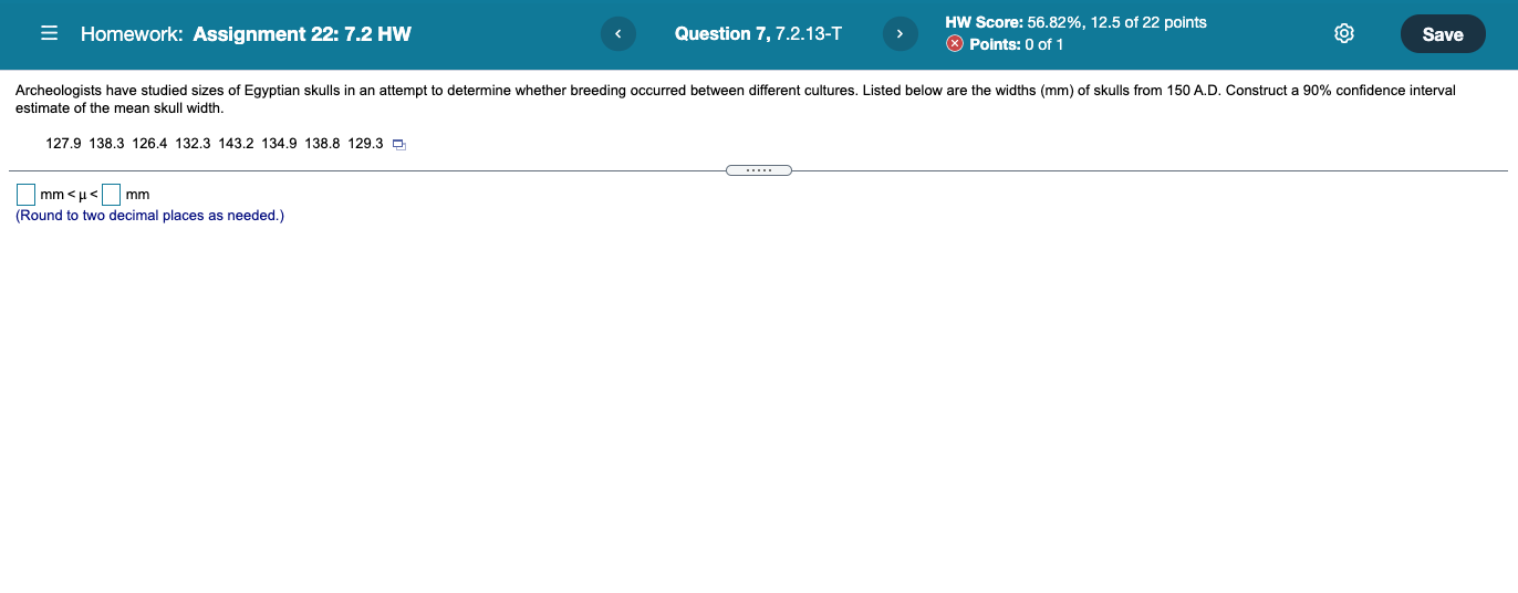 Solved Homework Assignment 22 7 2 Hw Question 6