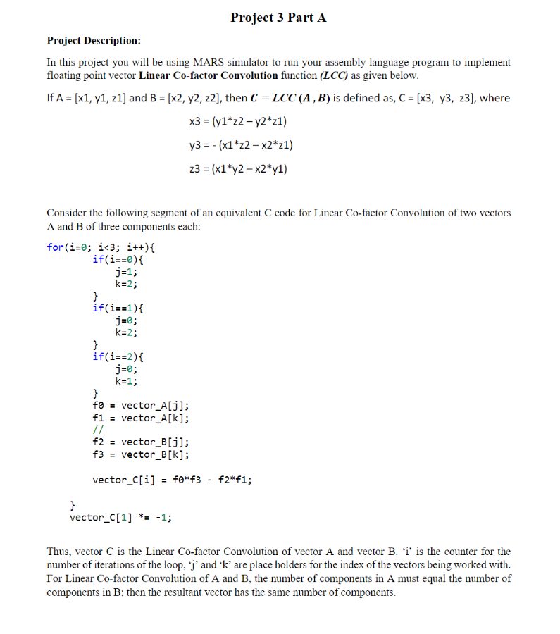 Solved Project Description: In this project you will be | Chegg.com