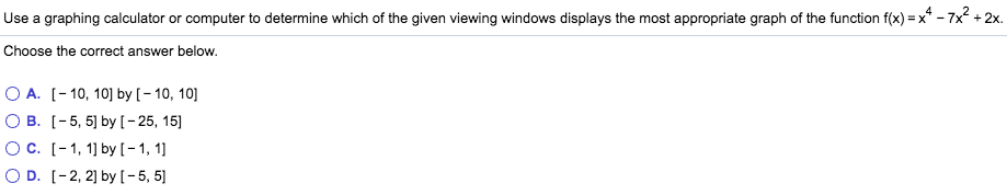 Solved Use a graphing calculator or computer to determine | Chegg.com