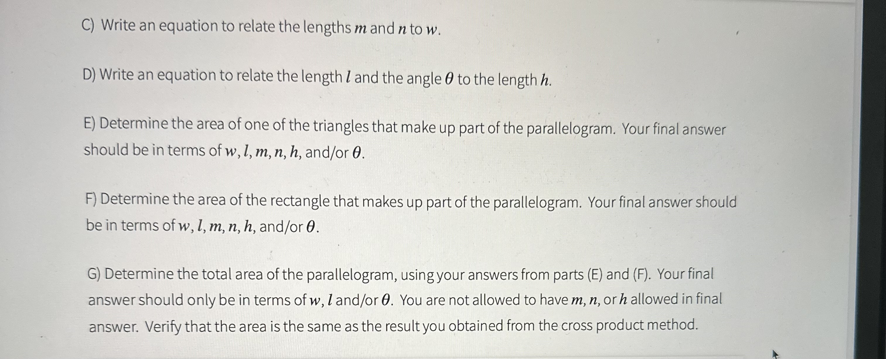 Solved Learning outcome(s) demonstrated in the solution to | Chegg.com