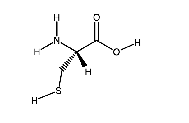 Solved 08 Question (a point) Cysteine's carboxyl group has a | Chegg.com