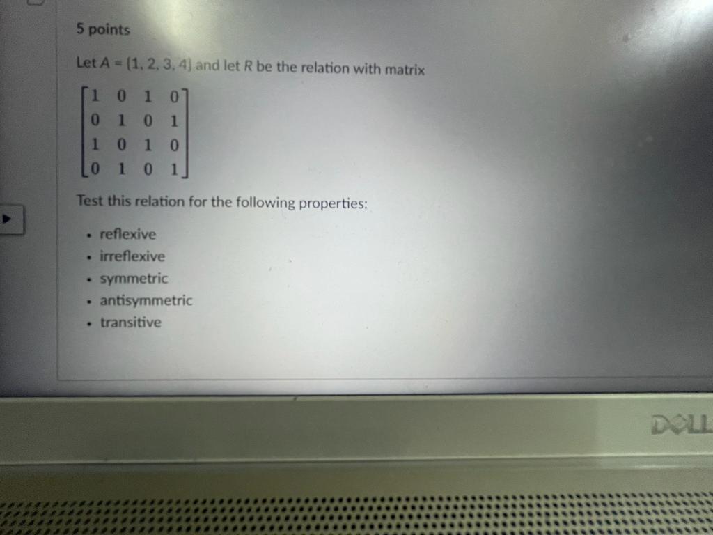 Solved Let A = {1, 2, 3, 4} and let R be the relation | Chegg.com