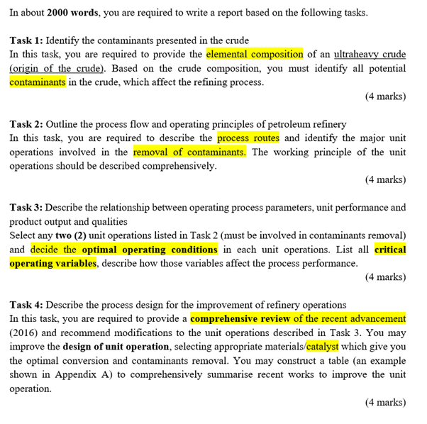 Solved In about 2000 words, you are required to write a | Chegg.com