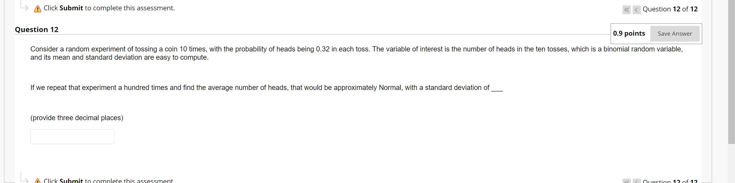 Solved and its mean and standard deviation are easy to | Chegg.com