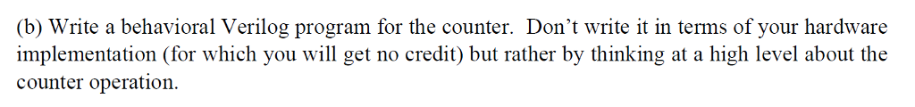 Solved Problem 4 A free-running counter counts from decimal | Chegg.com