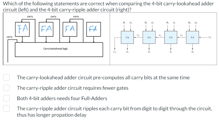 Solved Which of the following statements are correct when | Chegg.com