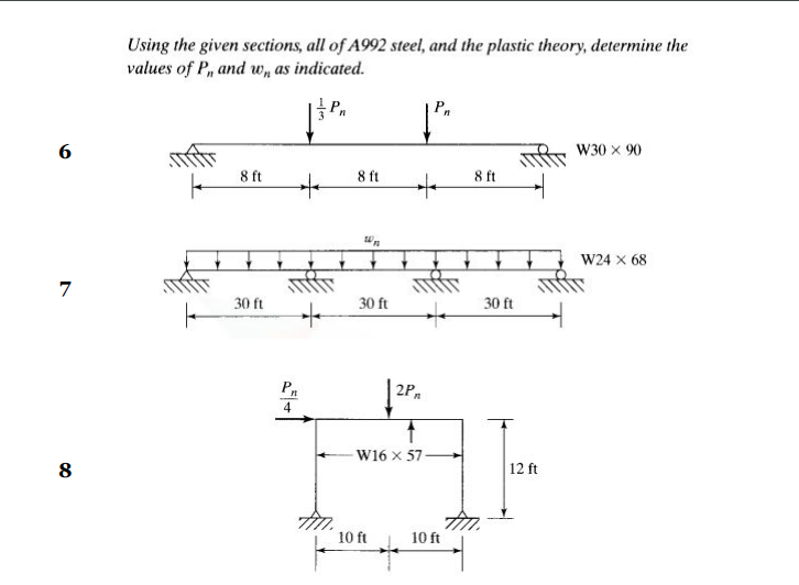Solved Using the given sections, all of A992 steel, and the | Chegg.com