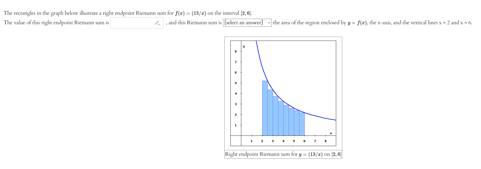 Solved The rectangles in the graph below illustrate a right | Chegg.com