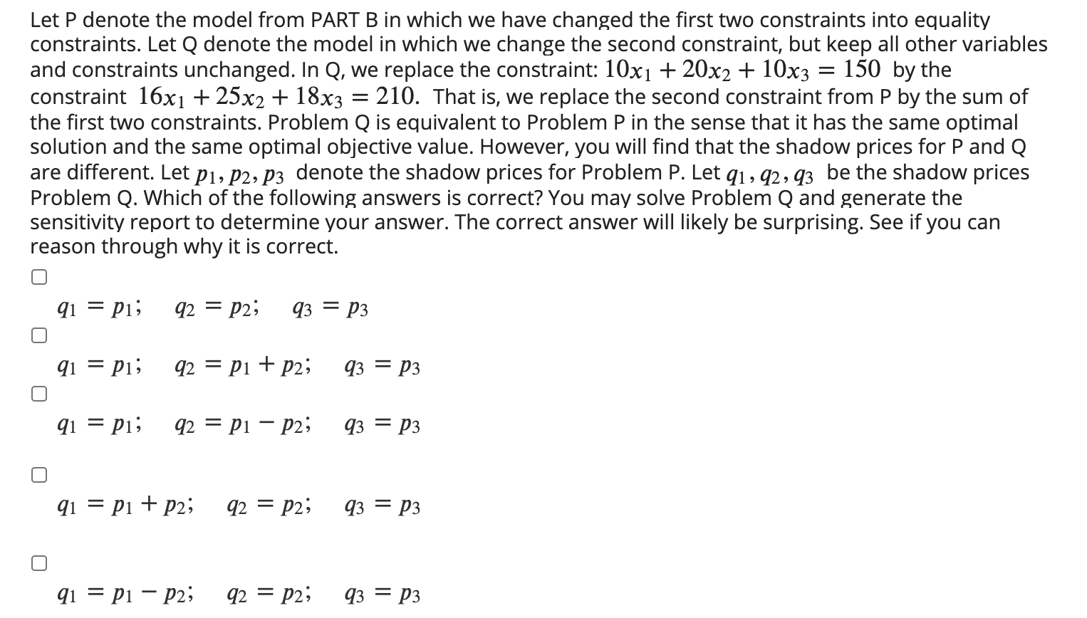 Consider the linear program. max z = 5x1 +4.5x2 + 6xz | Chegg.com