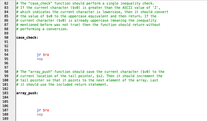 Solved The Task In this project, you will be writing a | Chegg.com