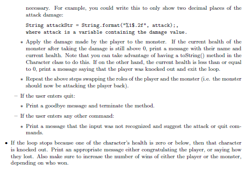 Solved Question 1: Battle Game For this question, you will | Chegg.com