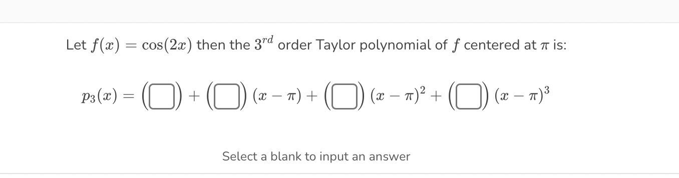 Solved (a) Find the Taylor polynomial of degree 3 of sin(x) | Chegg.com