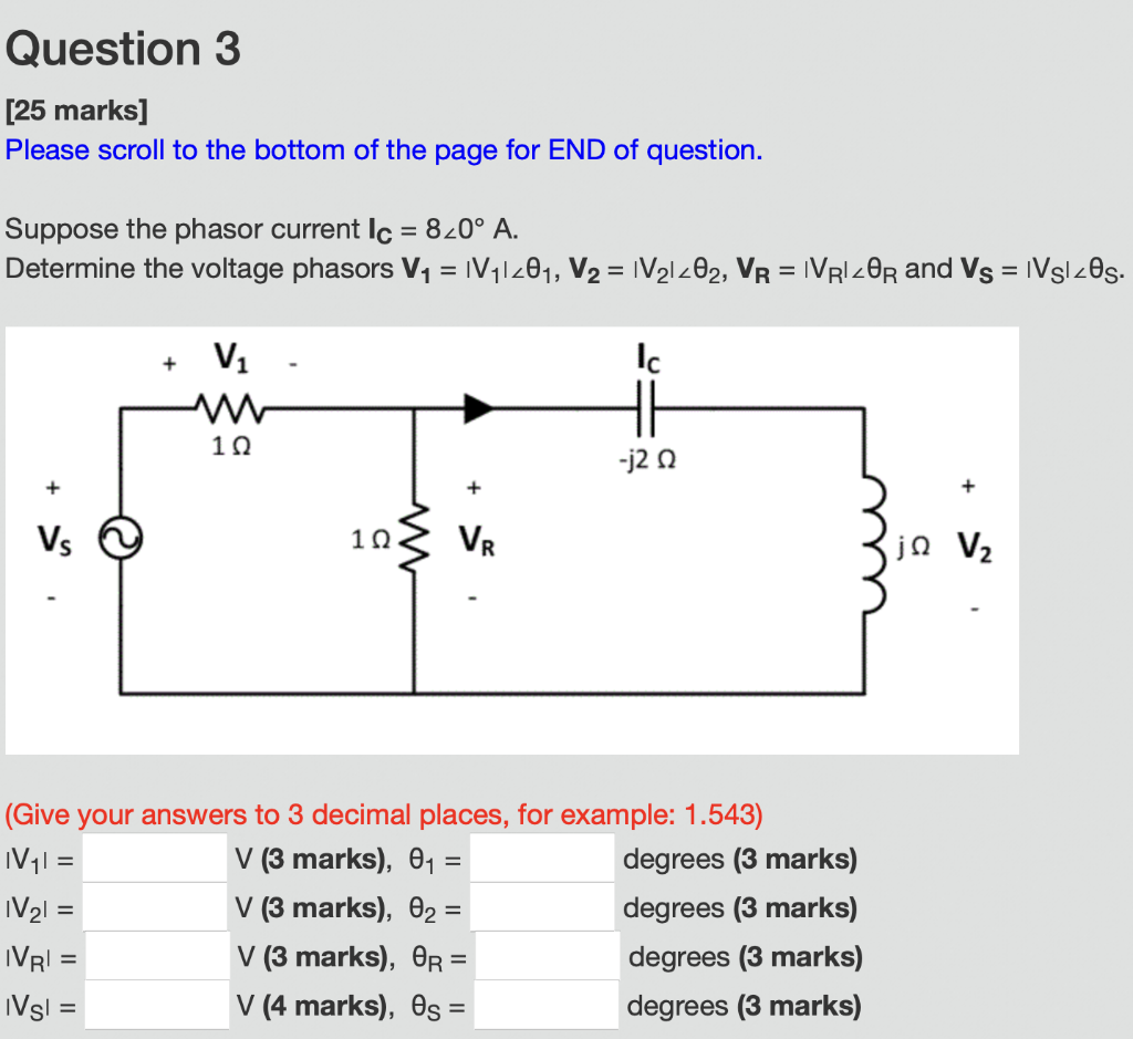 Solved Question 3 [25 marks] Please scroll to the bottom of | Chegg.com