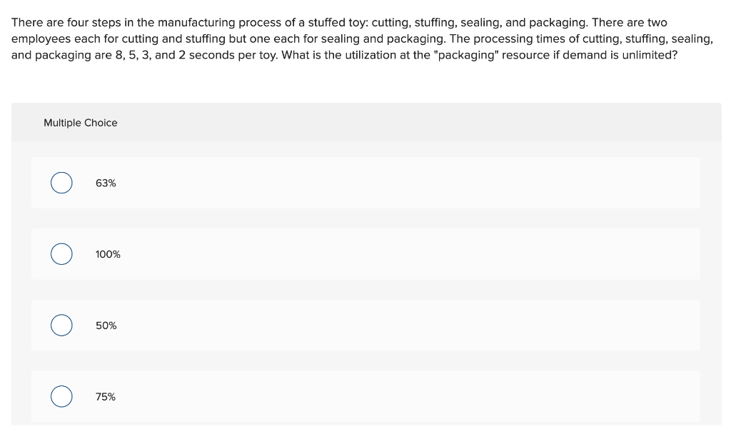 Solved There Are Four Steps In The Manufacturing Process Of Chegg solved-there-are-four-steps-in-the-manufacturing-process-of-chegg